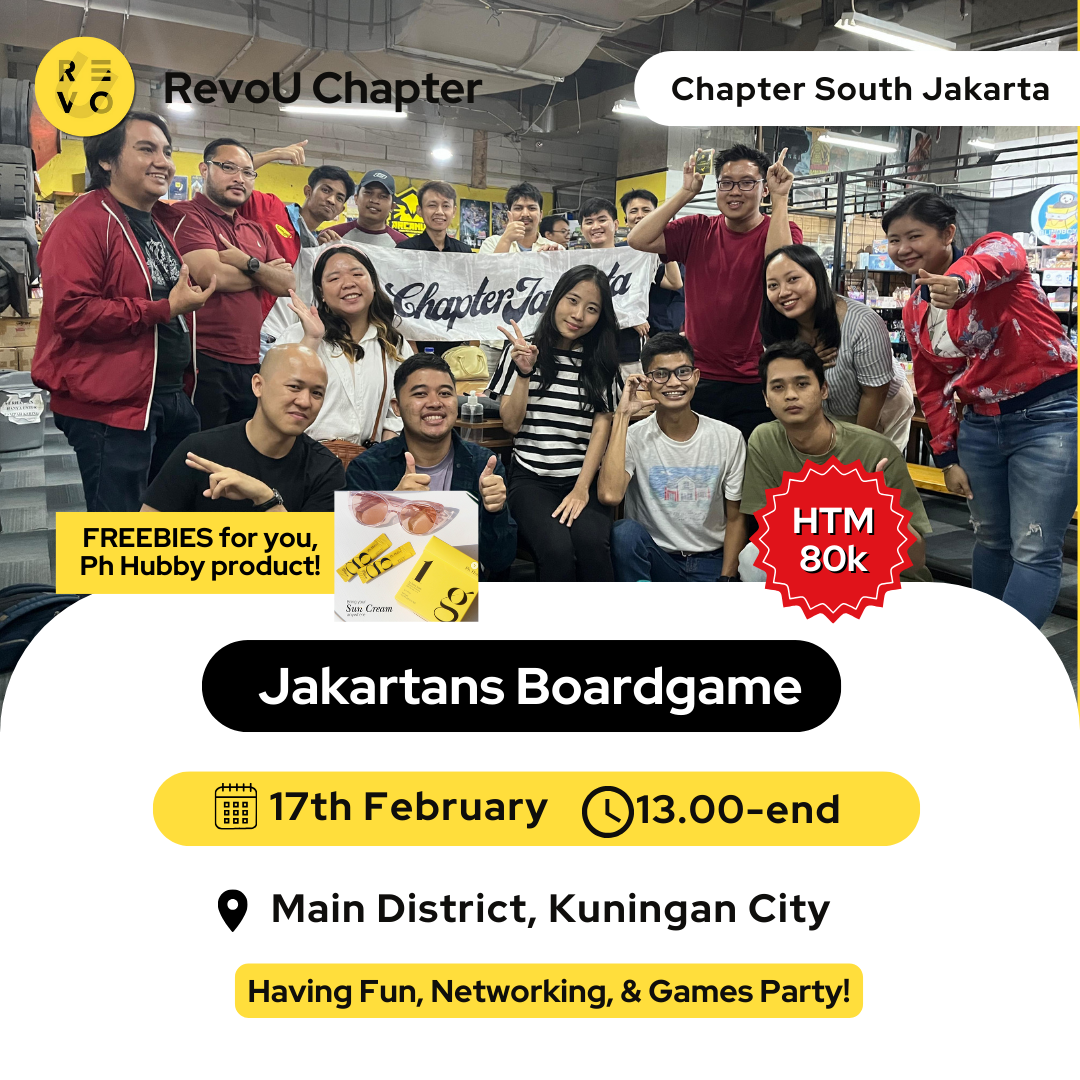 Jakartans Boardgame | RevoU